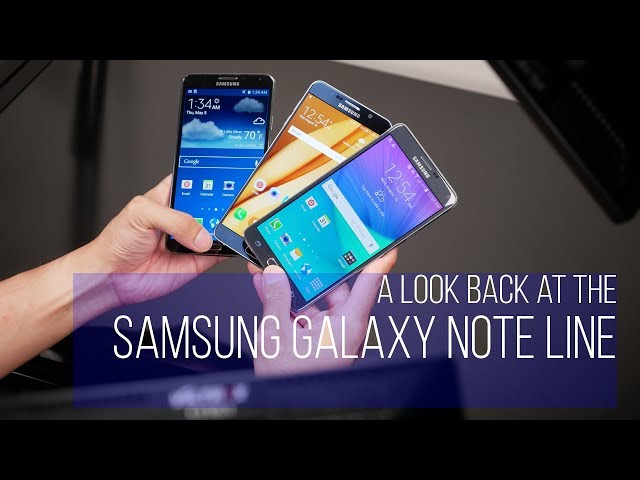 From stardom to lessons learned, a look back at the Samsung Galaxy Note ...