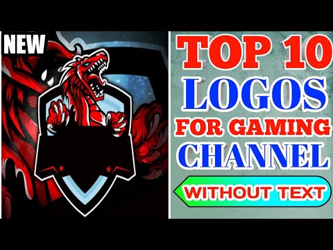 Top 10 Logo For Gaming Channel Without Text | Top 10 Gaming Logo Template Without Text |Mascot Logo.
