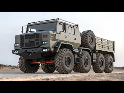 2025 1/14 Hydraulic 8x8 RC Truck T815 – The Ultimate Beast is Here!