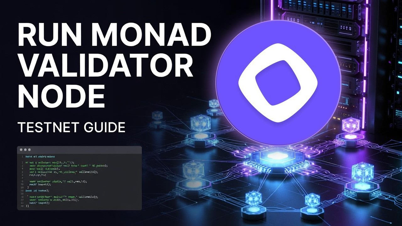 Monad Validator Node Setup Guide (Testnet) | Full Installation Tutorial