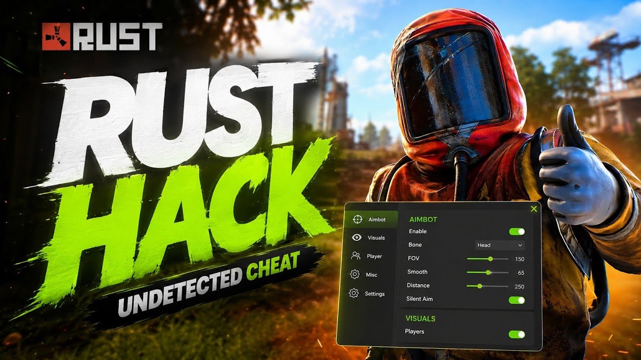Rust Hack 2026 - Aimbot + ESP + Wallhack - Undetected Rust Cheat PC