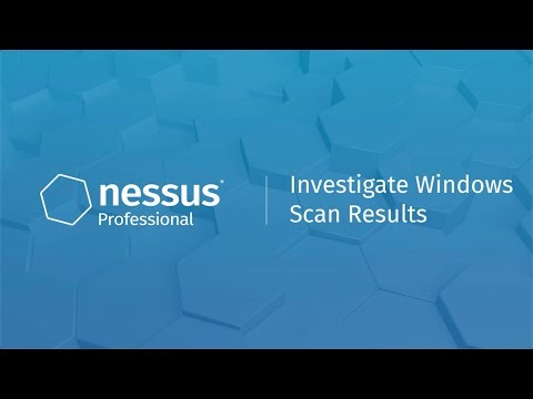 Investigate Windows Scan Results in Nessus Professional
