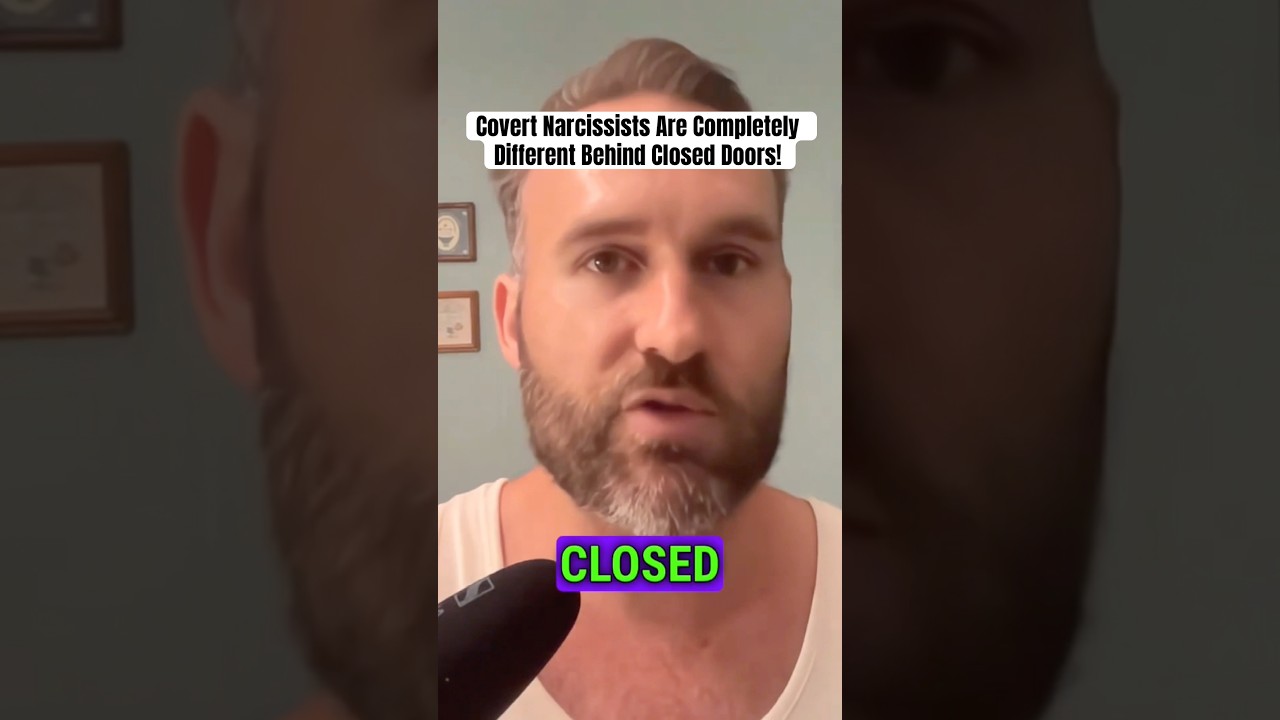 Covert Narcissists Are Completely Different Behind Closed Doors! #shorts #covertnarcissist #NPD