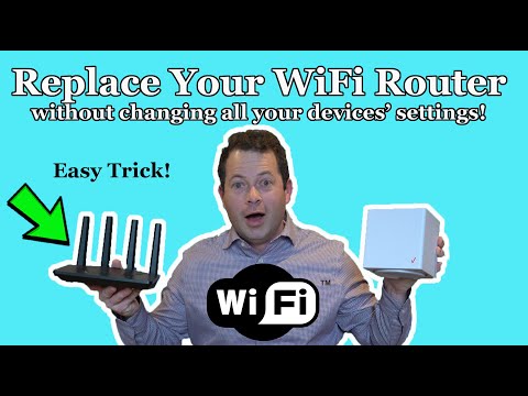 ✅ THE TRICK - Change/Replace Your WiFi Router Without Changing All Your Devices' Settings!