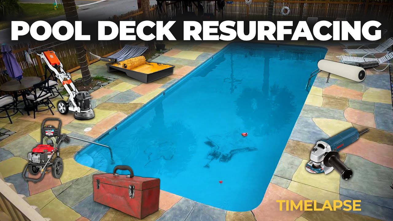 This Swimming Pool Deck Renovation Will Blow Your Mind!