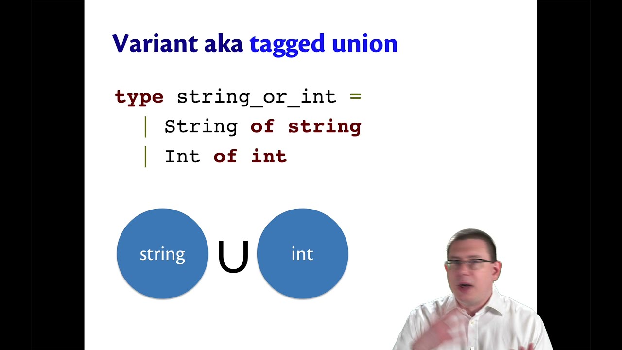 Algebraic Data Types | OCaml Programming | Chapter 3 Video 17