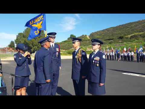 TVHS JROTC CA- 933 Change of Command 3/2/17