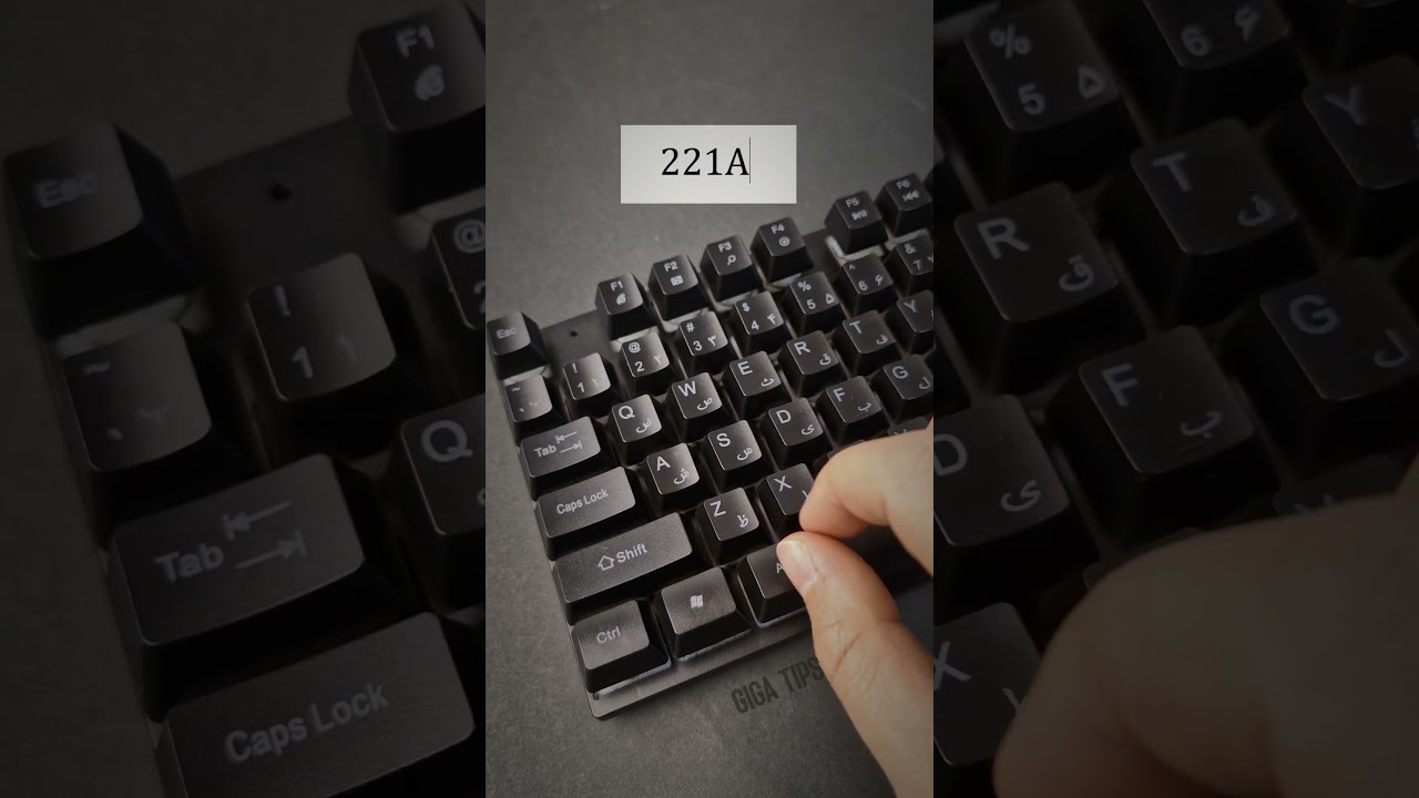 Typing Trick !! ( code 221A) | #computer #typing #keyboard #asmr #tricks  #fasttypingkeyboard