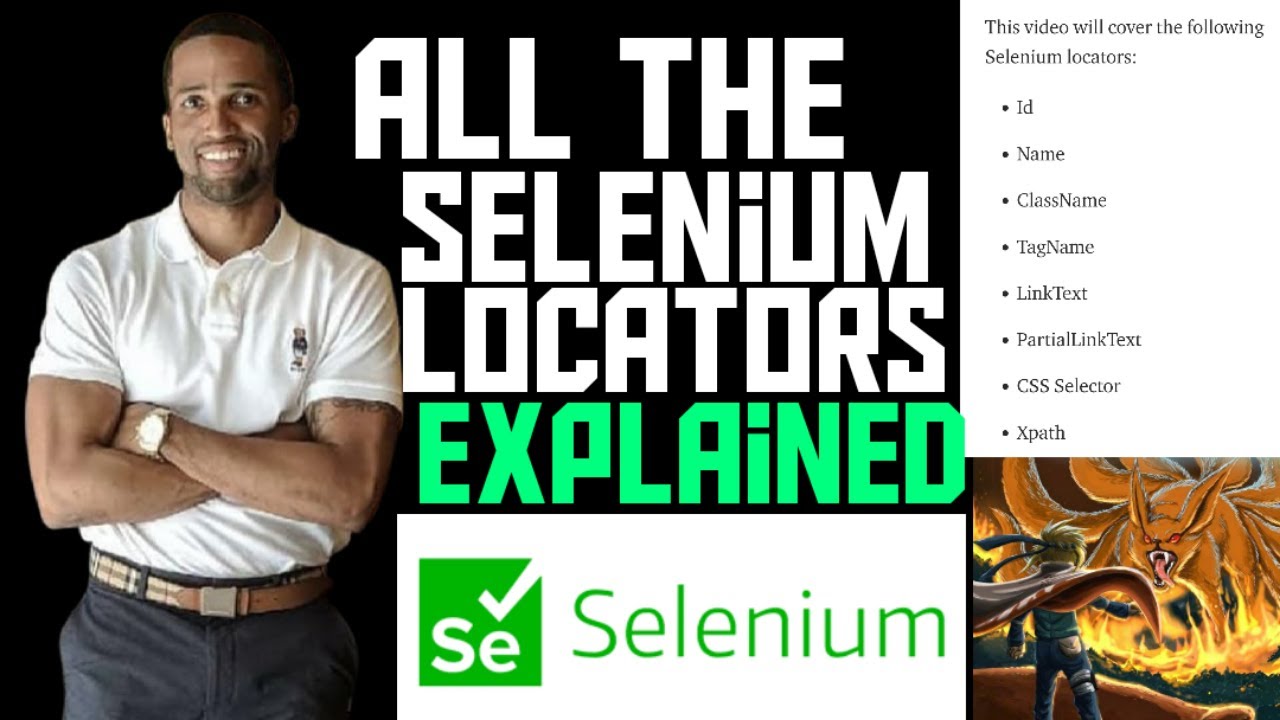 All the Selenium Locators Explained For Automation Testing