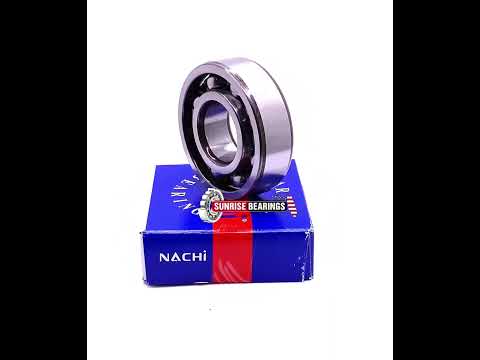 NACHI 6204 Deep Groove Ball Bearing, Open Type No Seals 20x47x14 mm