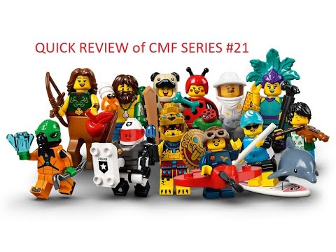 Quick Review of Lego CMF Series #21 (Lego Collectible Series Minifigures