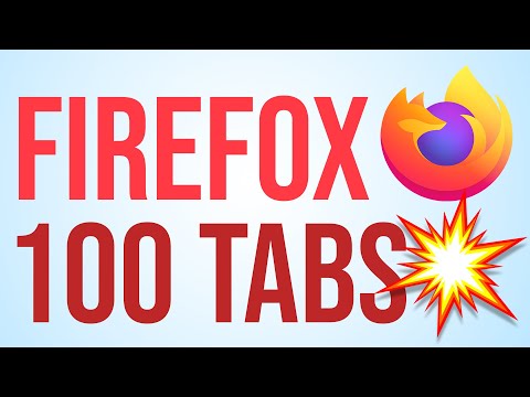 100 Tabs vs Mozilla Firefox - Ram Usage Test