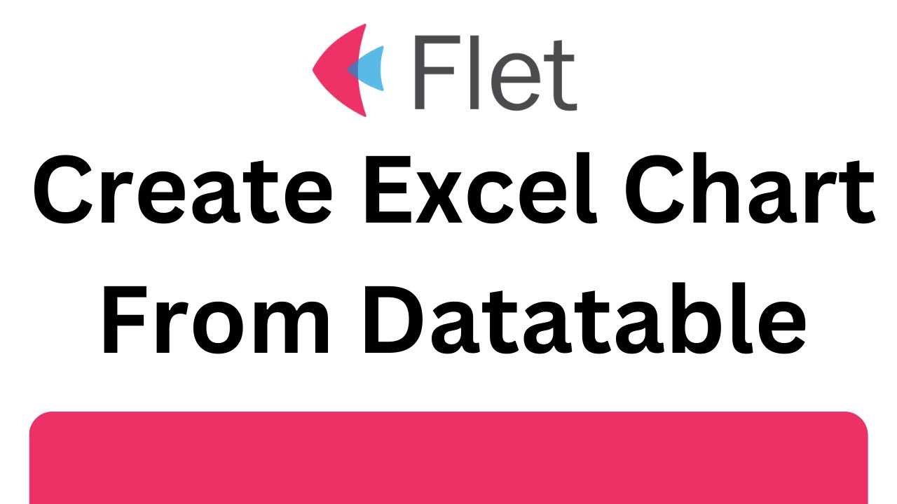 Flet Tutorial - DataTable Export Excel Chart
