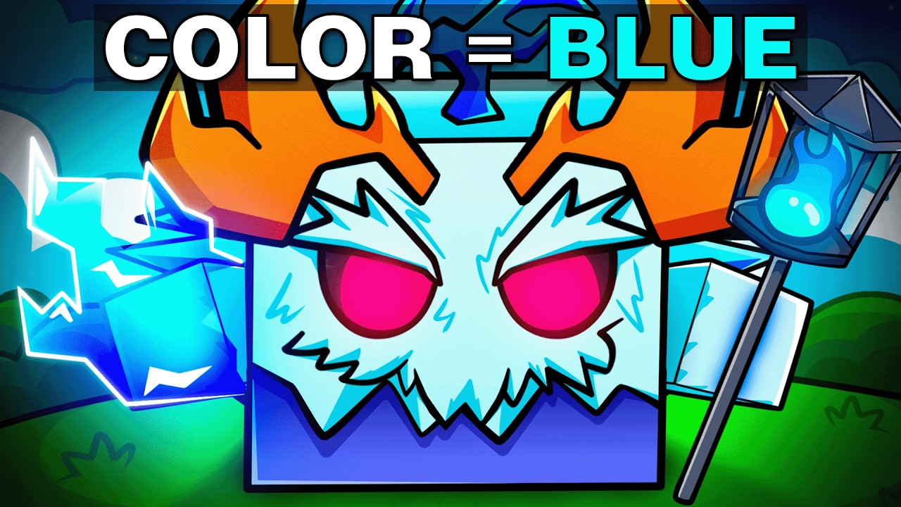 Blox Fruits But COLORS Decides our Builds!