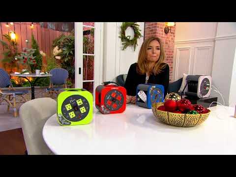 Link2Home Cord Reel 25' Extension Cord, 3 Outlets 2 USBs on QVC