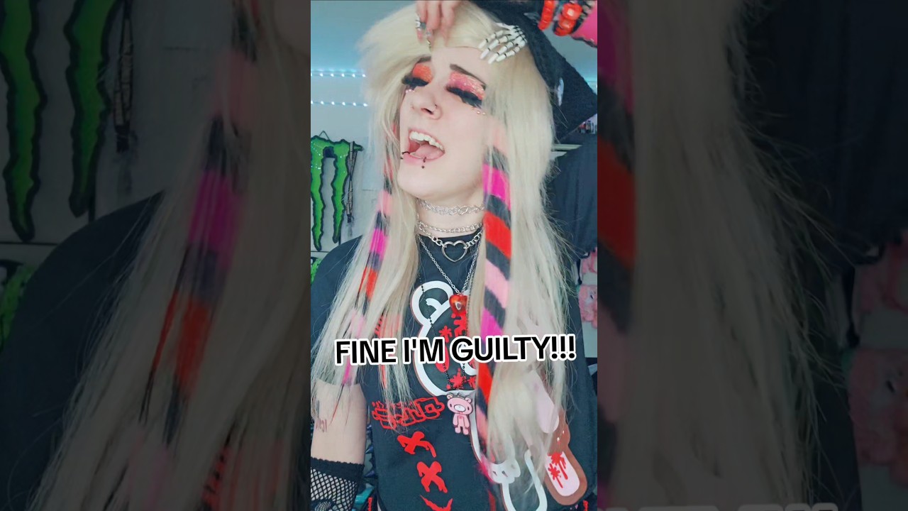 FINE I'M GUILTY #mlp #wigs #emo #scene