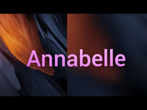 Annabelle meaning