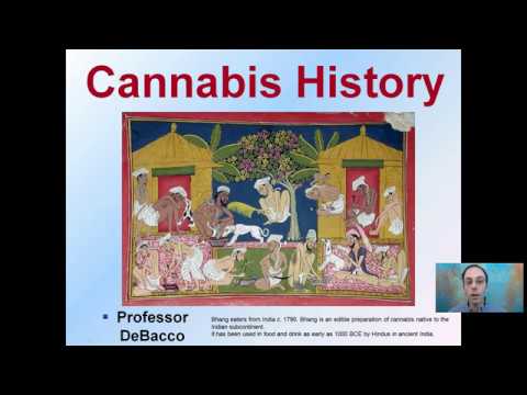 Cannabis History