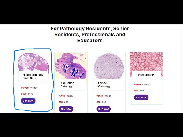 Online Histology Slides Set - Digital Histopathology Slides Set ...