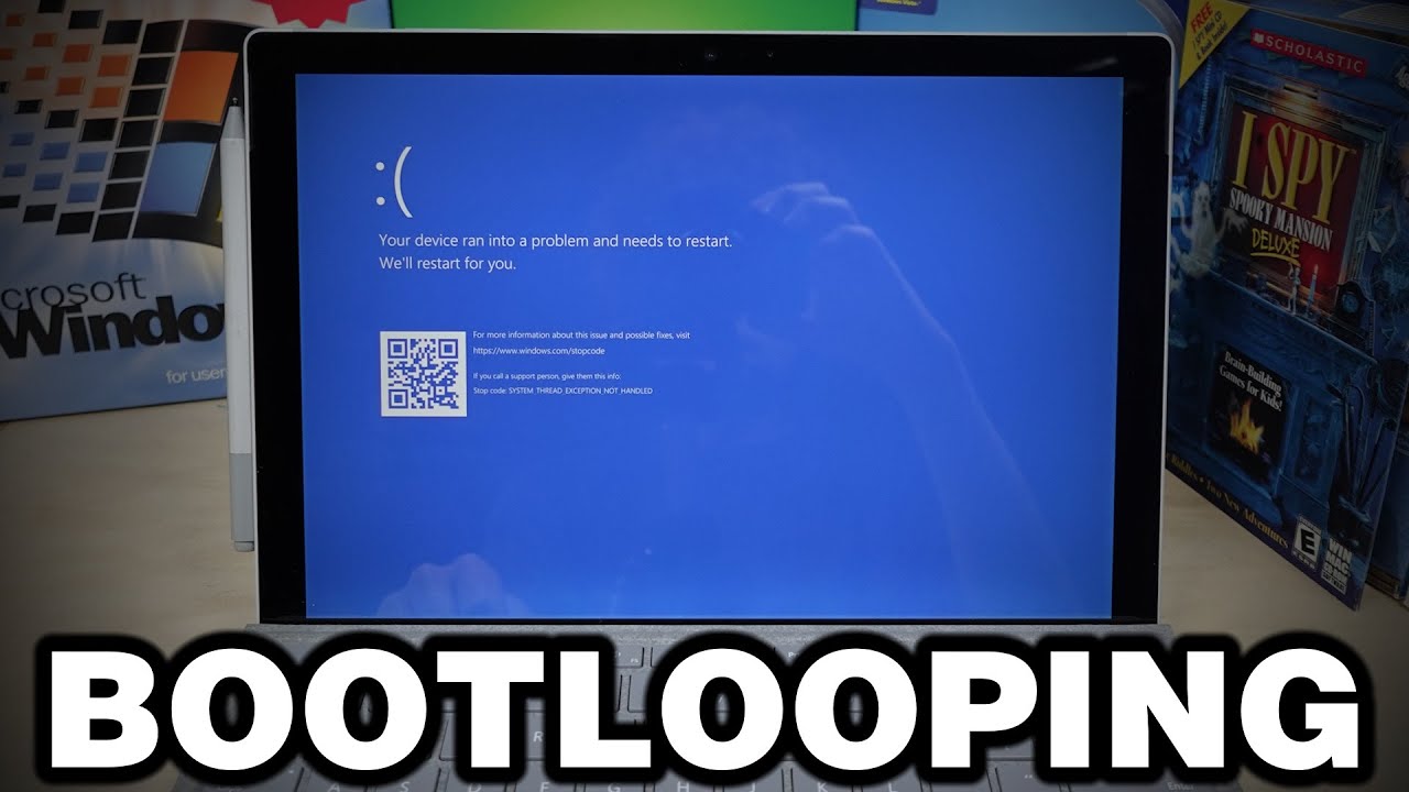 Fixing A Bootlooping Surface Pro 6