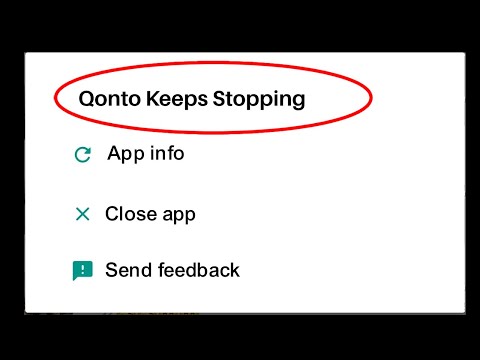 How To Fix Qonto Keeps Stopping Error Problem Solved on Android