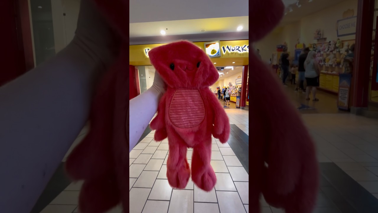Lobster Build A Bear #shorts #buildabear #lobster #shortfeed