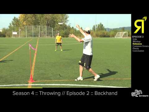 Fundamentals—the backhand throw – FMS Ultimate