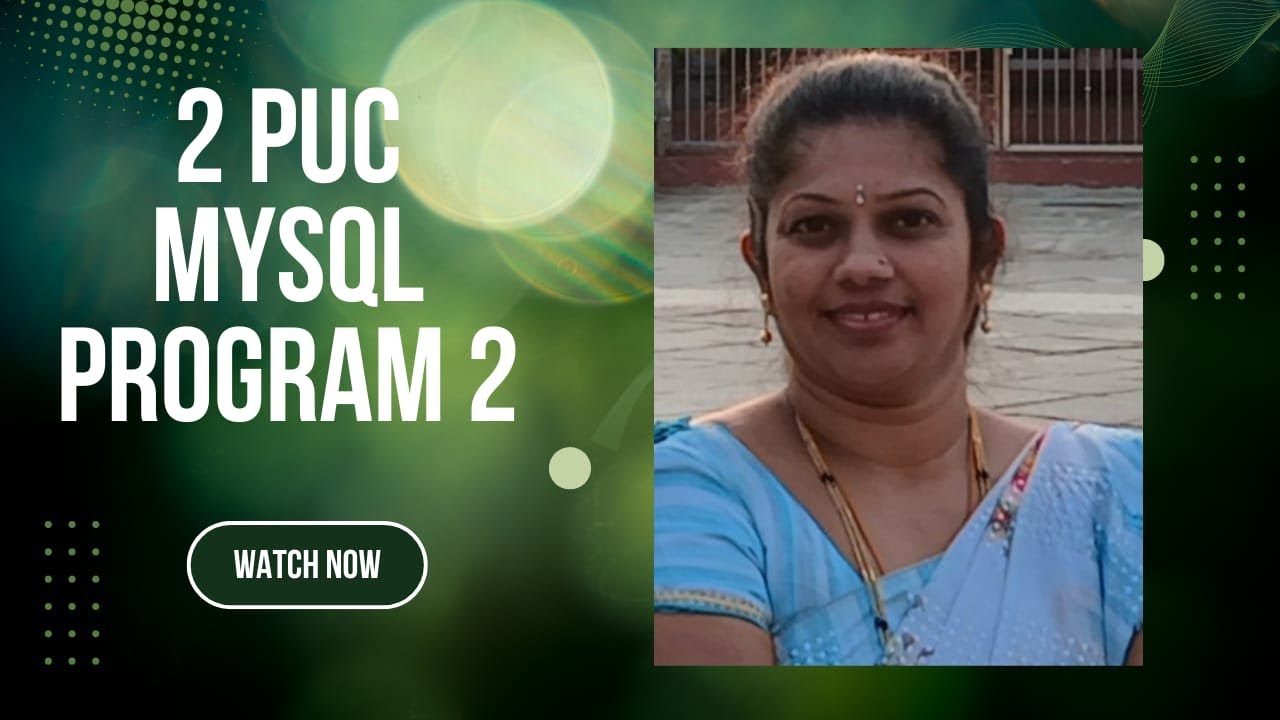 2 puc mysql lab program
