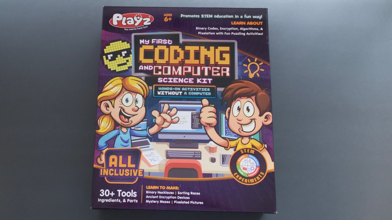 Unboxing Playz  - My First Coding and computer science STEM kit