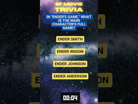 Science Fiction Movie Trivia Quiz 0013 #Movie #Trivia #quiz