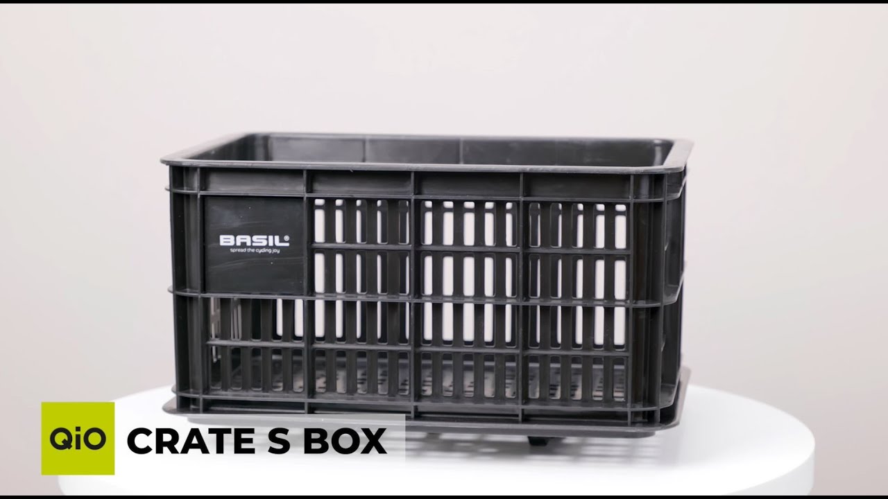 QIO Crate S Box Fred Transportkiste MIK schwarz | Markenräder & Zubehör ...
