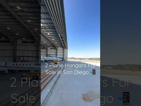 Are you looking for an #airplane #hangar in #sandiego ? We have 2 #forsale right now! 619-993-1816