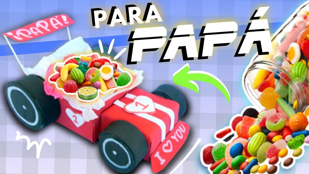 Caja de dulces para Papá | Regalo día del padre con dulces