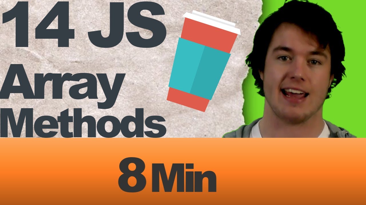 14 Must Know JS Array Methods (In 8 minutes)