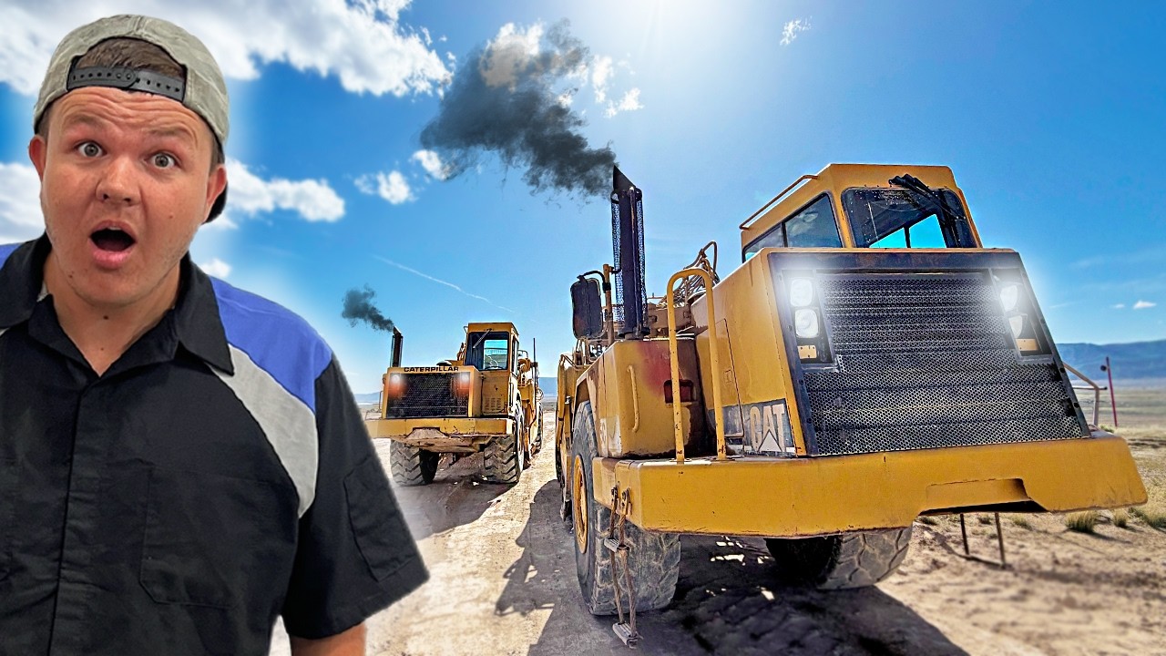 I Bought 2 MASSIVE Scrapers To Finally Build My Race Track!