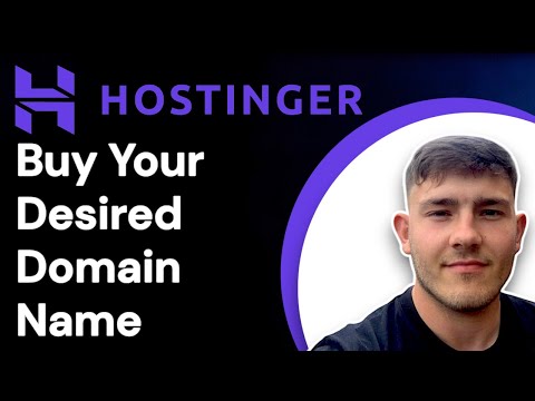 How to Buy Your Desired Domain Name in Hostinger (2025)