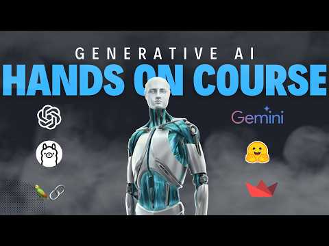 Generative AI Hands-on Course – OpenAI, Gemini Pro, Llama 3, Ollama, Langchain, RAG & More ...