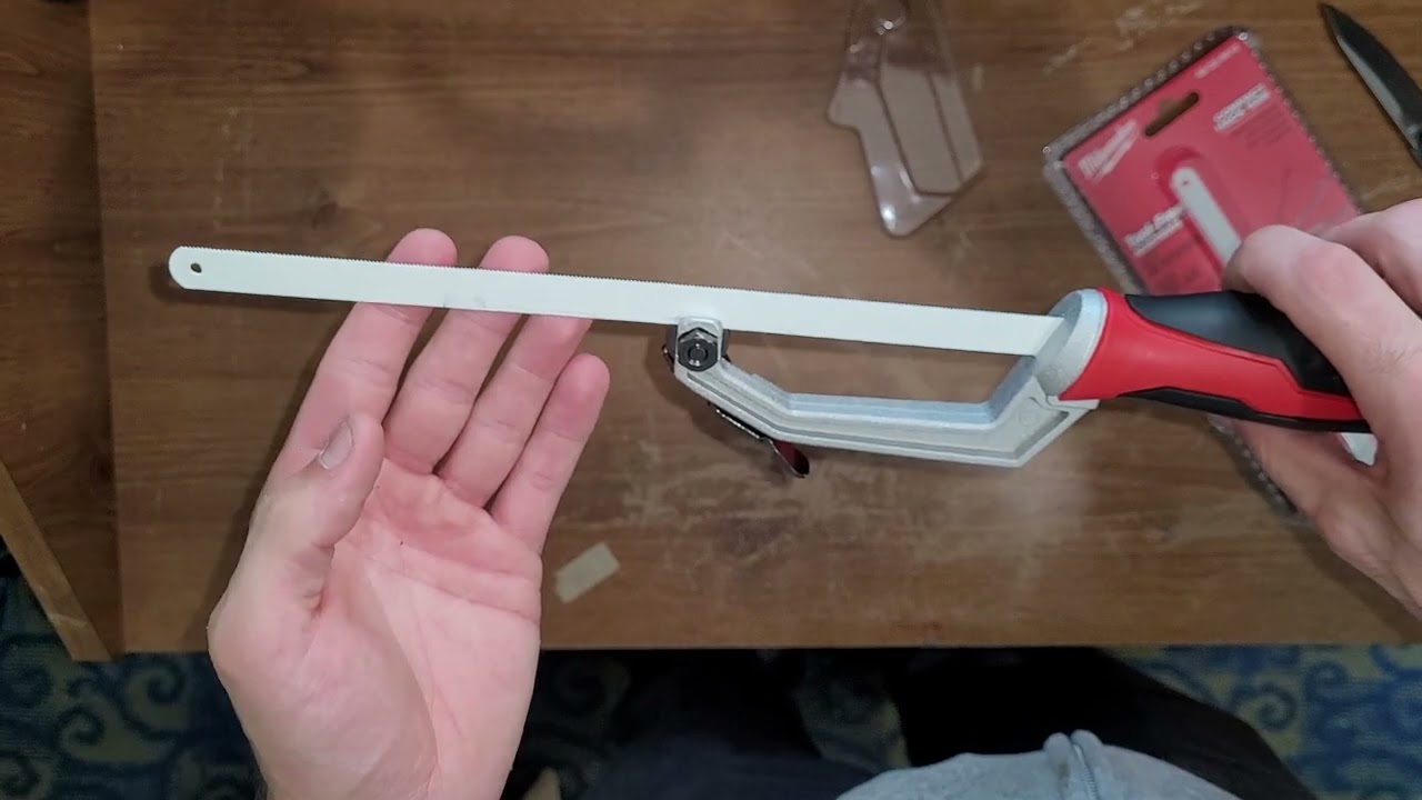 Milwaukee Hack Saw. Zero Tool Change!