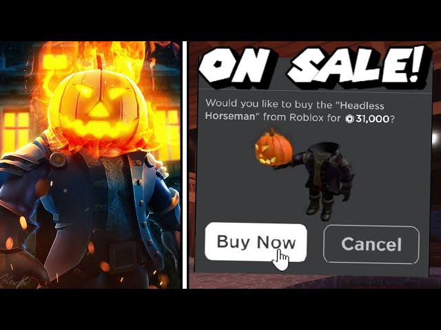 How to get the Headless Horseman Avatar Bundle in Roblox in 2022?