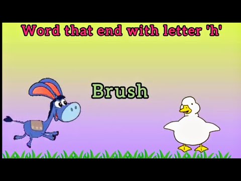 Fun With English: Words That End With Letter 'h'