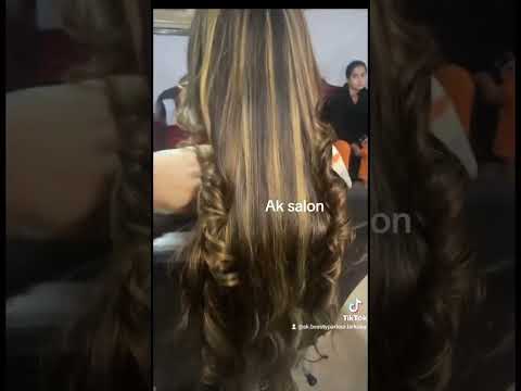 AK beauty salon reshamgali larkana