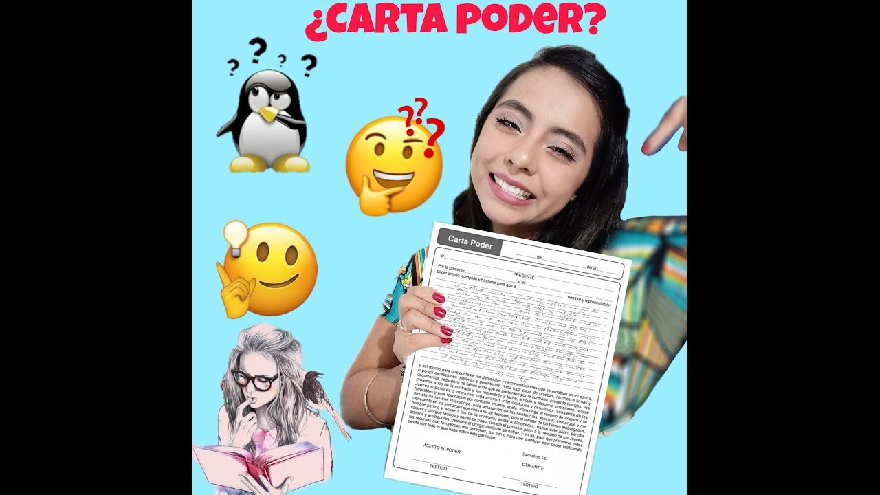 COMO LLENAR UN FORMATO DE CARTA PODER PASO A PASO