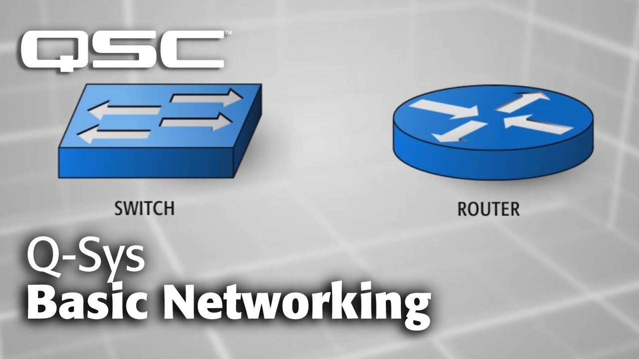 Q-SYS: Networking Overview - Part A (Basic Networking)