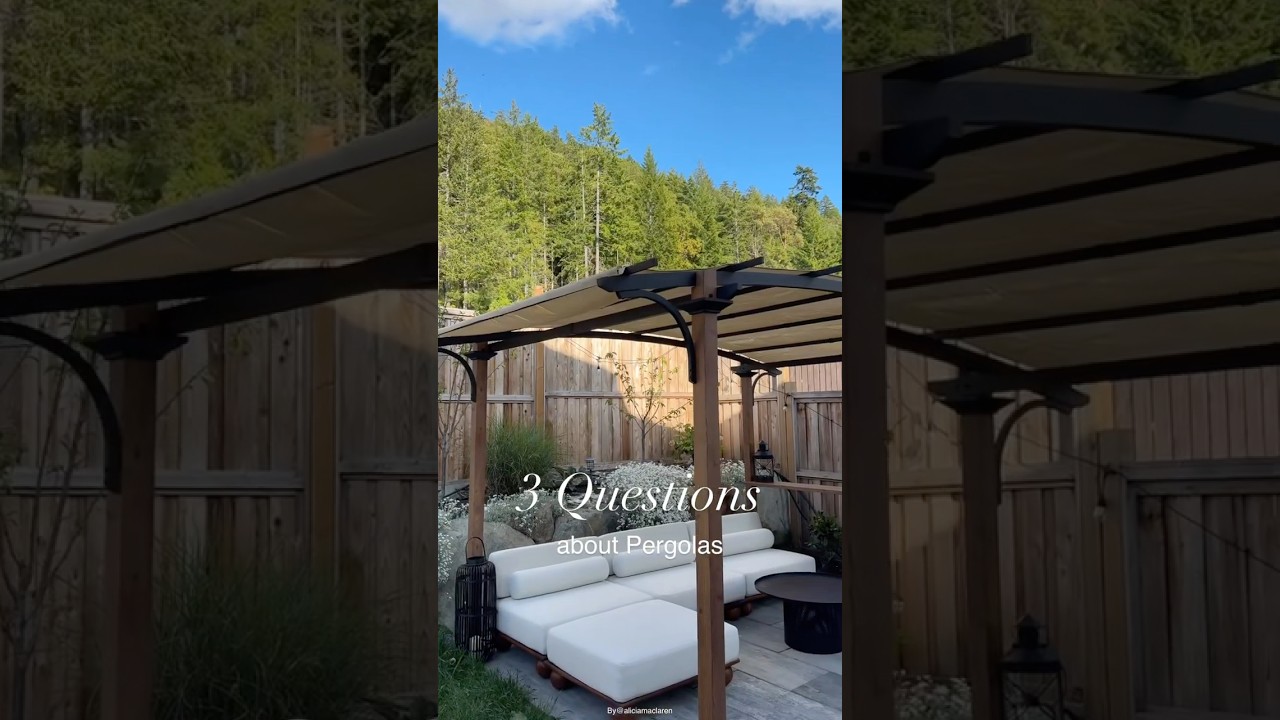 Pergola ou gazebo : lequel vous convient le mieux ? #mobilierdeextérieur