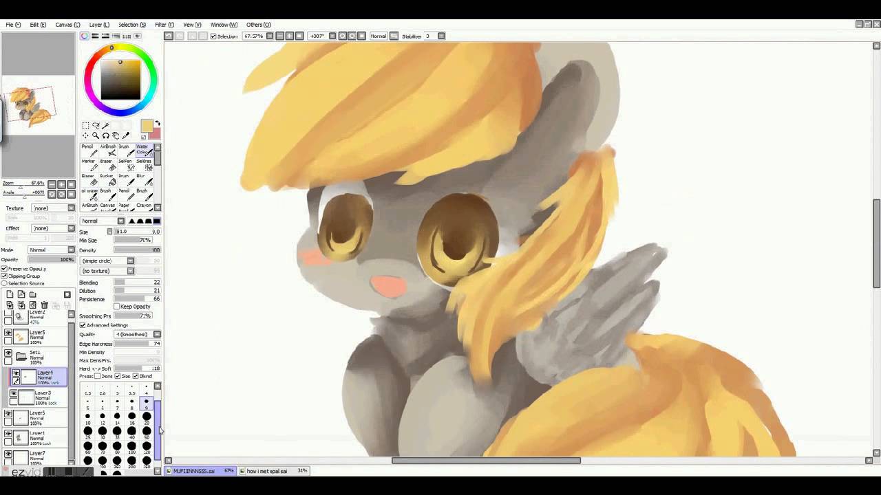 MLP derpy speedpaint