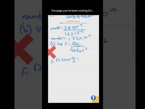 Electric Fields | Free A Level Physics Revision Notes & Worked Examples | TutorPacks #alevelphysics