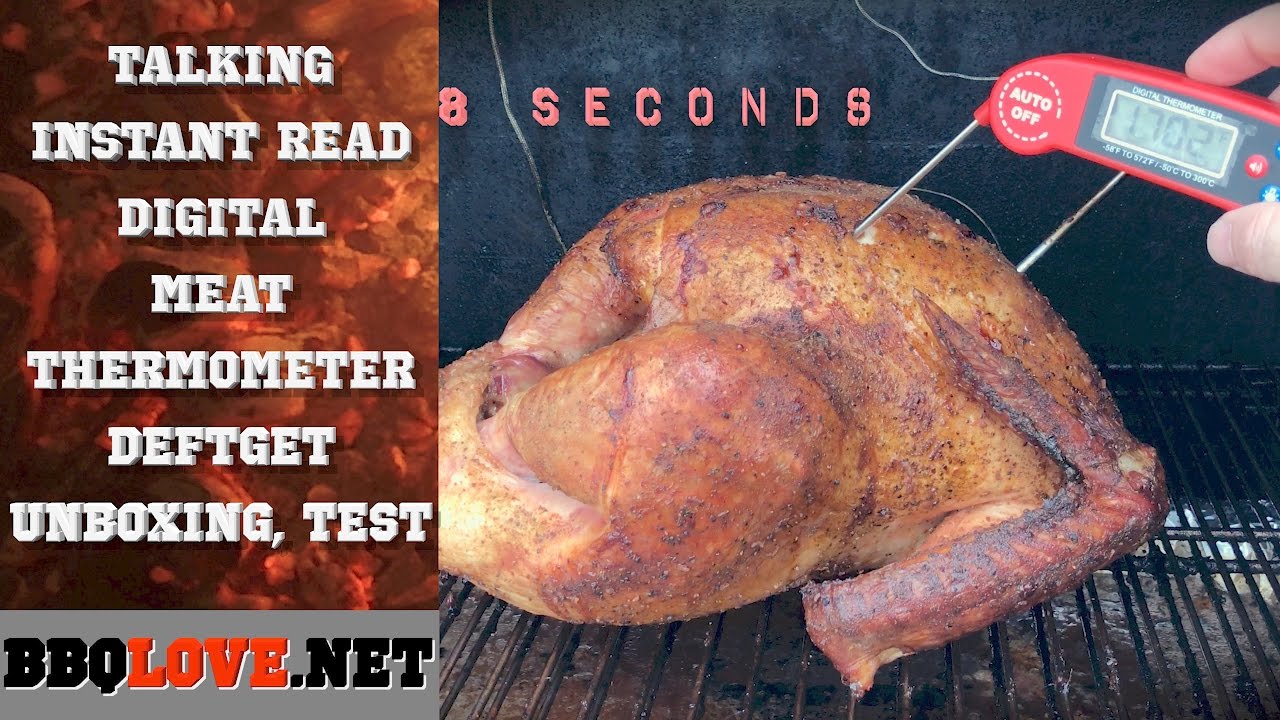 Best Talking Instant Read Digital Meat Thermometer | DeftGet | 2017 | Unboxing, Test