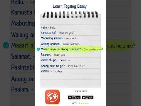 Learn Tagalog Easily