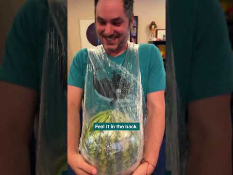 Project Pregnancy Empathy! Making my husband try the #watermelonpregnancychallenge