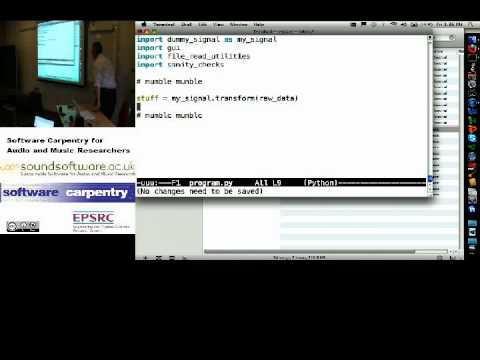 Library importing and aliases in Python (Software Carpentry)